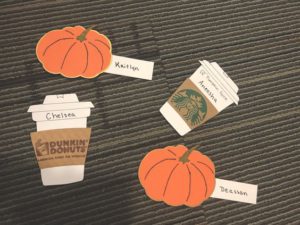 Fall Door Dec Ideas for Resident Assistants (RA) - Rainy Crafts